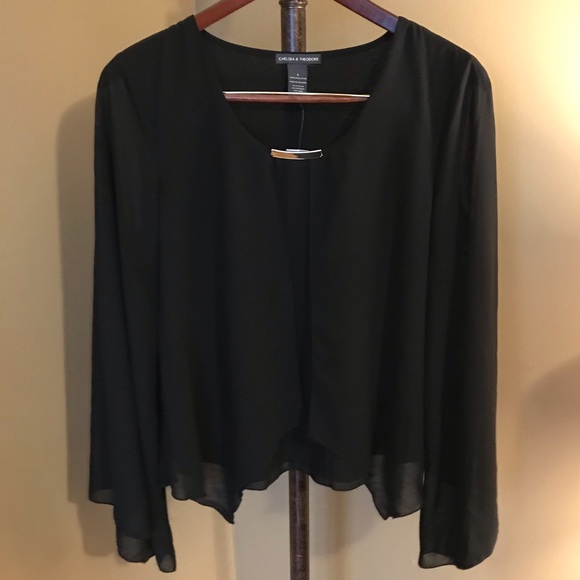 Chelsea & Theodore | Tops | Chelsea Theodore Elegant Blouse | Poshmark